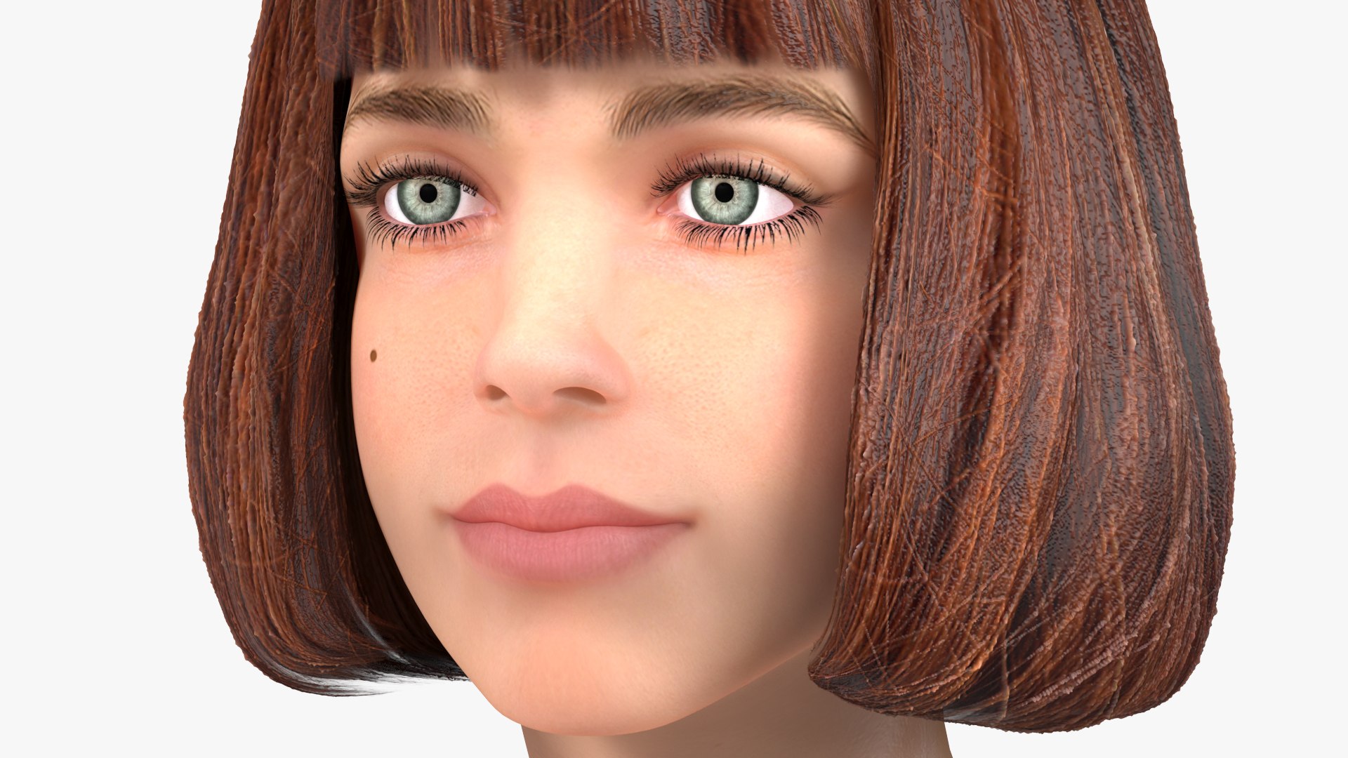 3D Kid Girl Heads Collection Model - TurboSquid 2001197