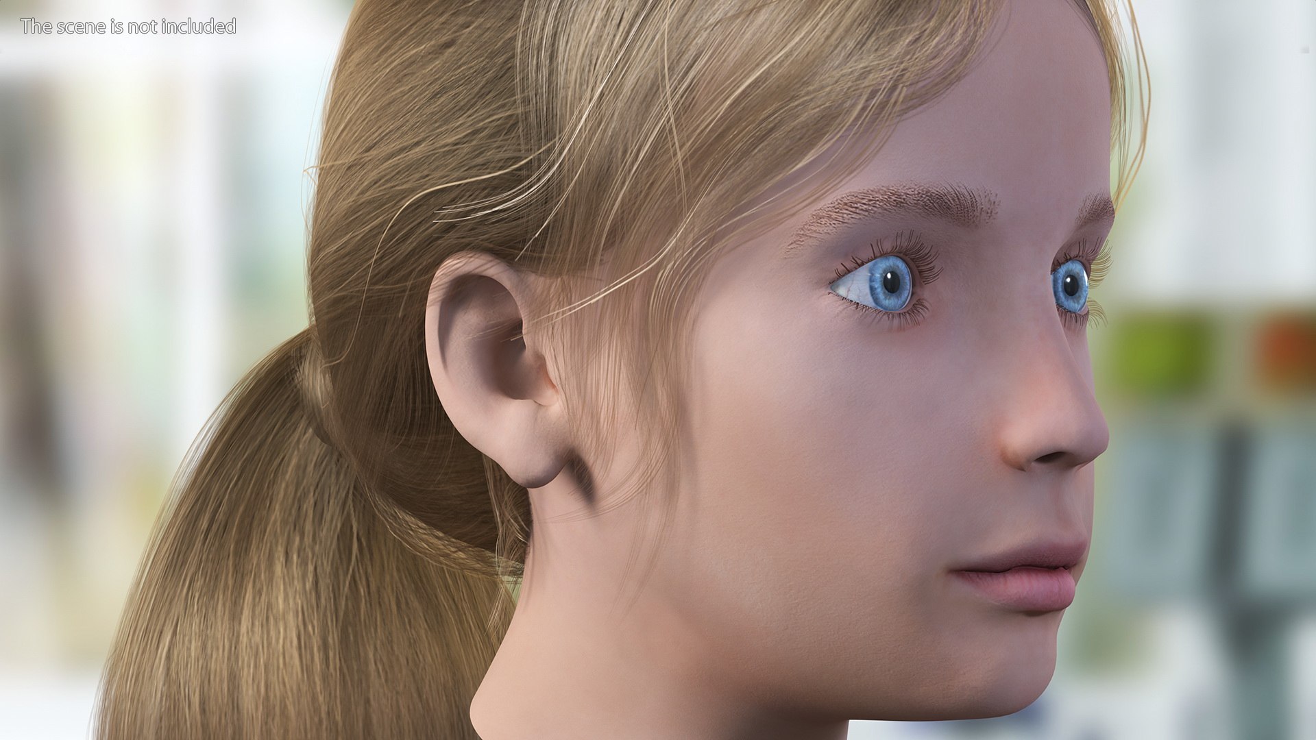 3D Kid Girl Heads Collection Model - TurboSquid 2001197