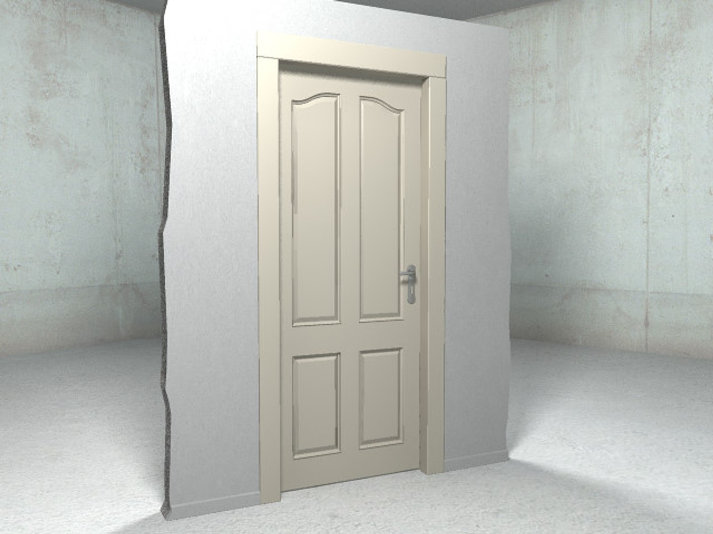 3d Door Model