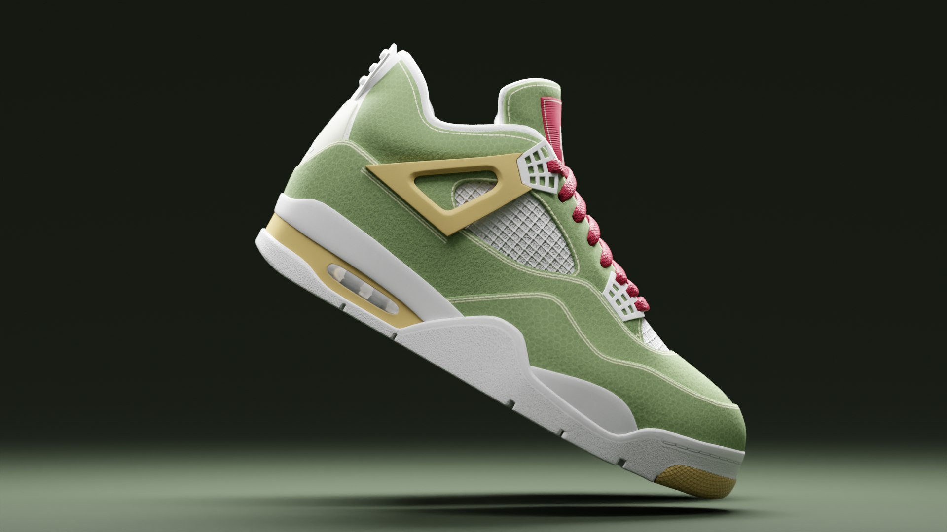3D Air Jordan 4 - Nike Shoes - 05 - TurboSquid 2188177