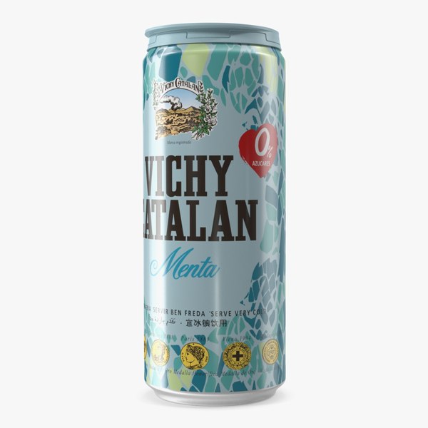 modelo 3d Mesa Terapéutica Agua Lata Vichy Catalan Mint - TurboSquid ...