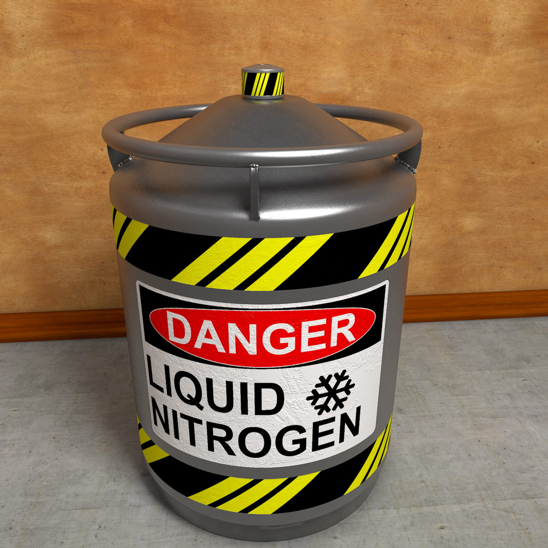 3d Liquid Nitrogen Tank