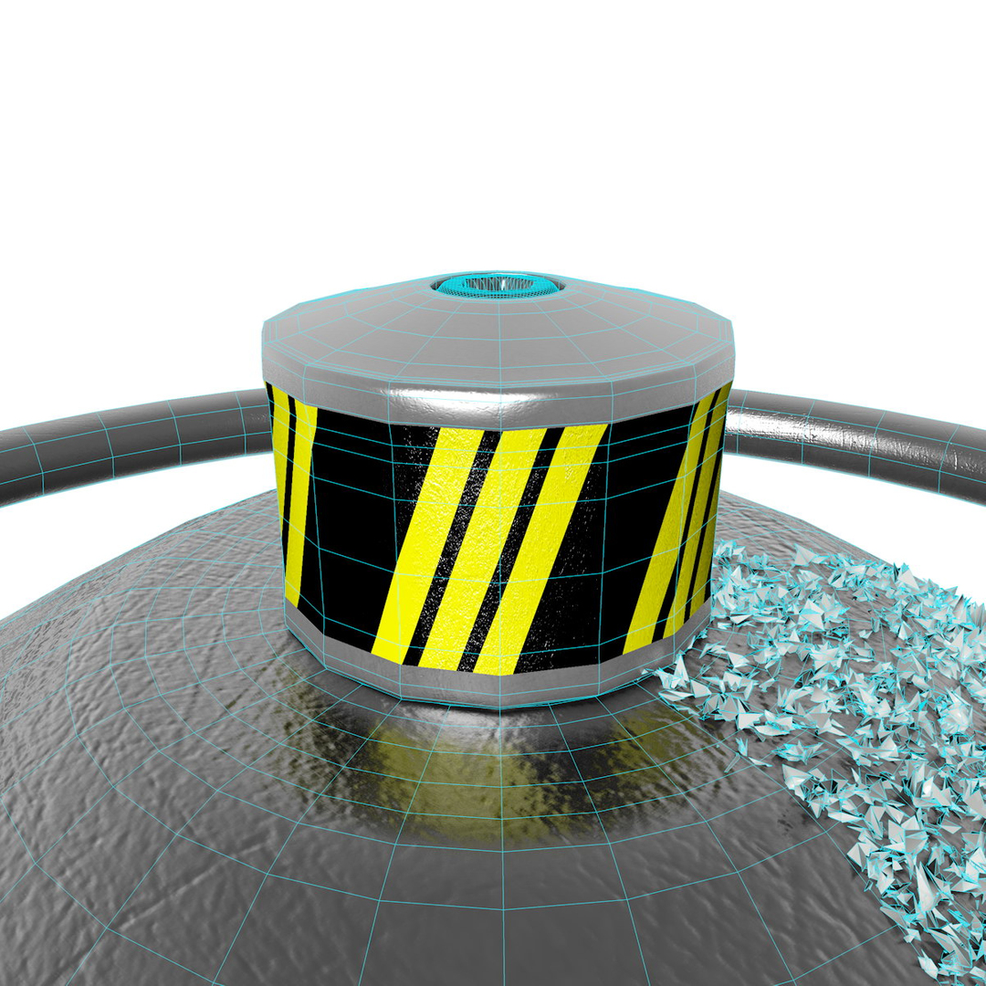 3d Liquid Nitrogen Tank