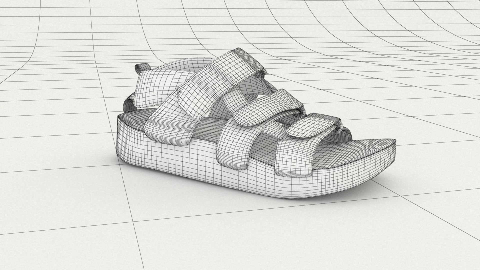 3D Laos Sandals Model - TurboSquid 2100035