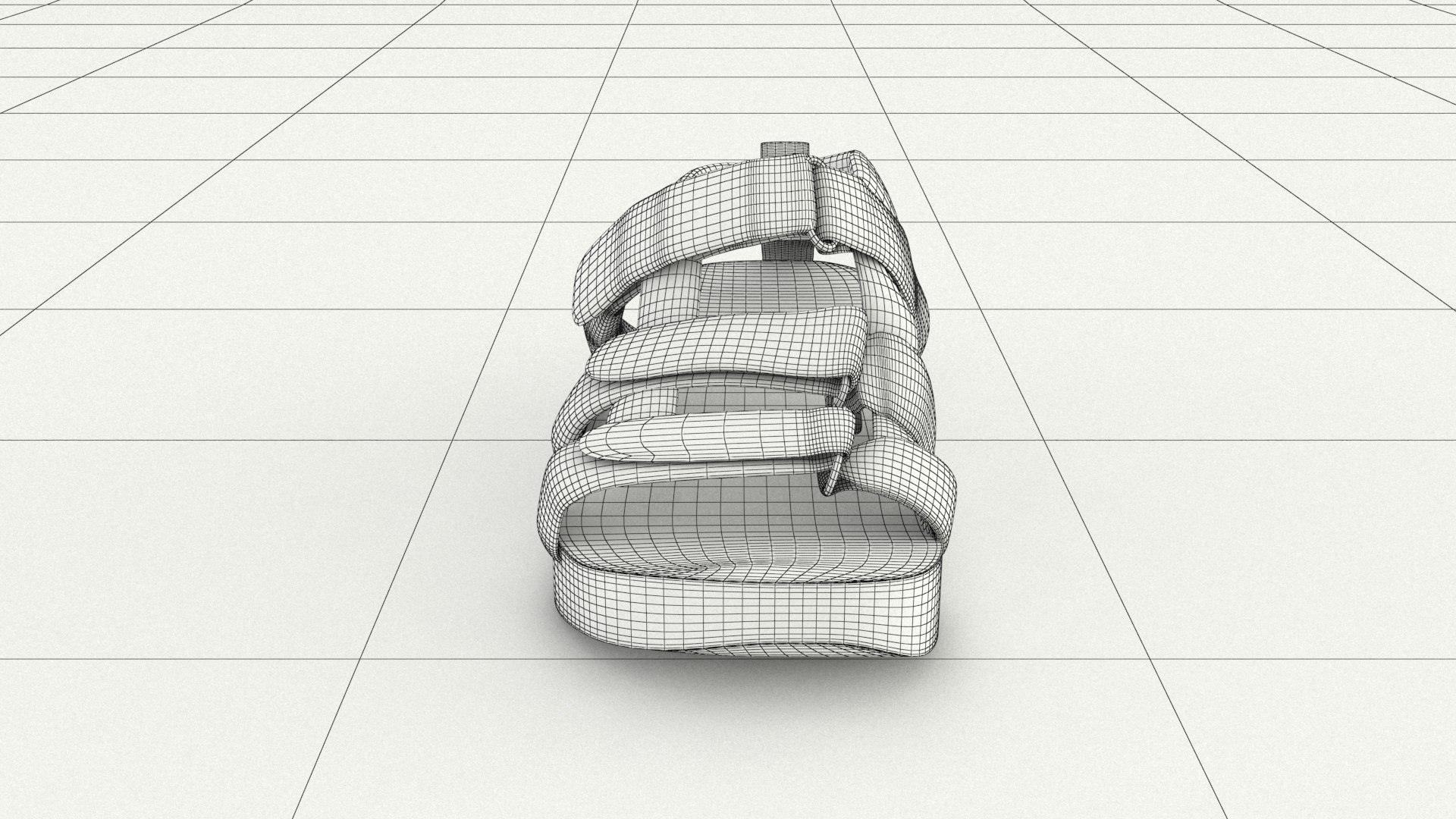 3D Laos Sandals Model - TurboSquid 2100035