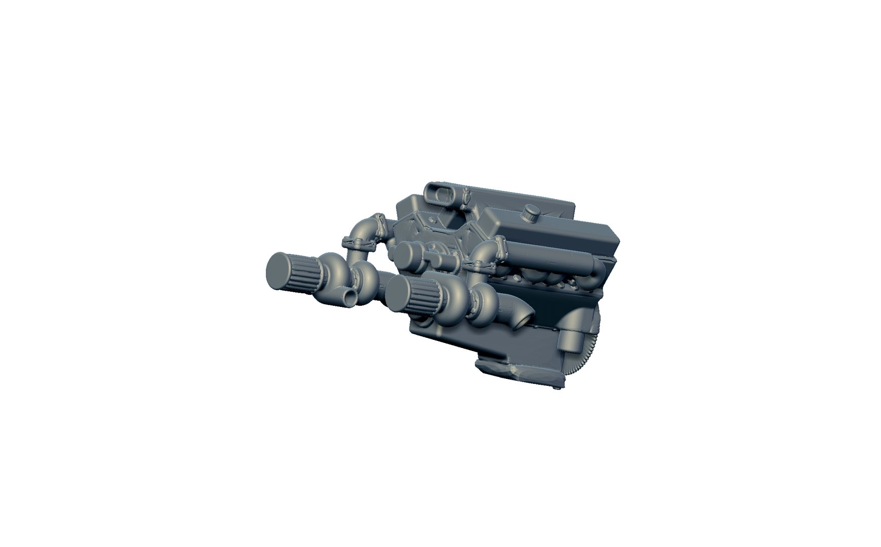 3D Model Engine Hot Rod V Print - TurboSquid 2111785