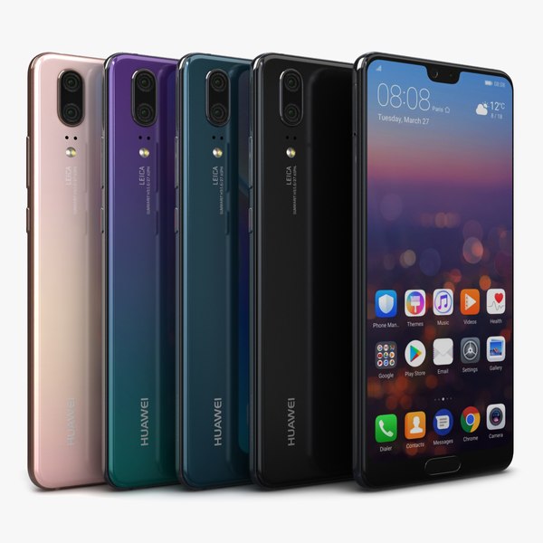 Huawei P20 3D Models for Download | TurboSquid