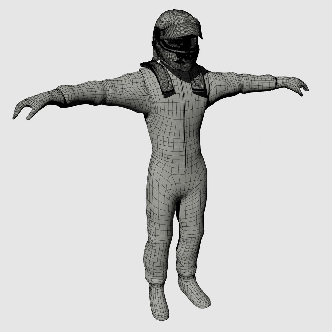 3d Formula Driver Fernando Alonso Model