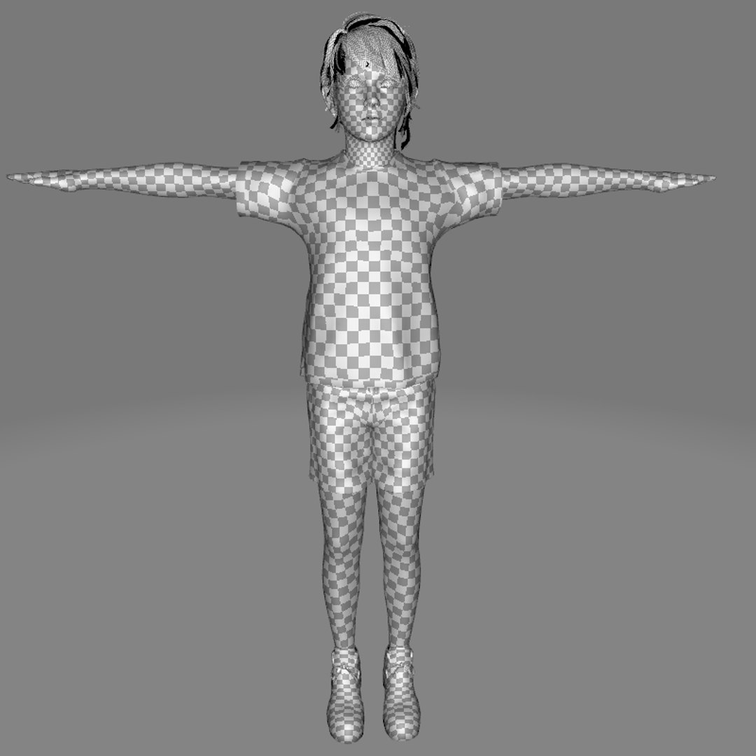 Isabella-Realistic Teenager Girl Kids Low-poly 3D Model - TurboSquid ...