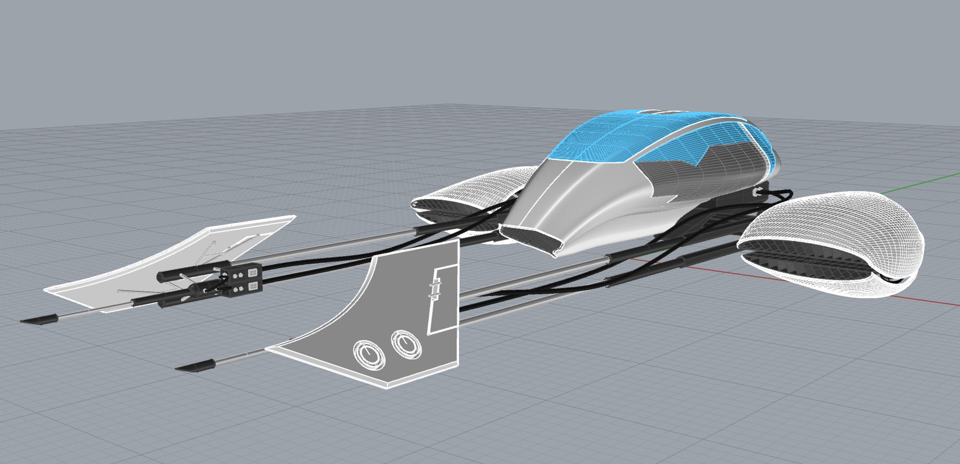 Desert Speeder 3d Model