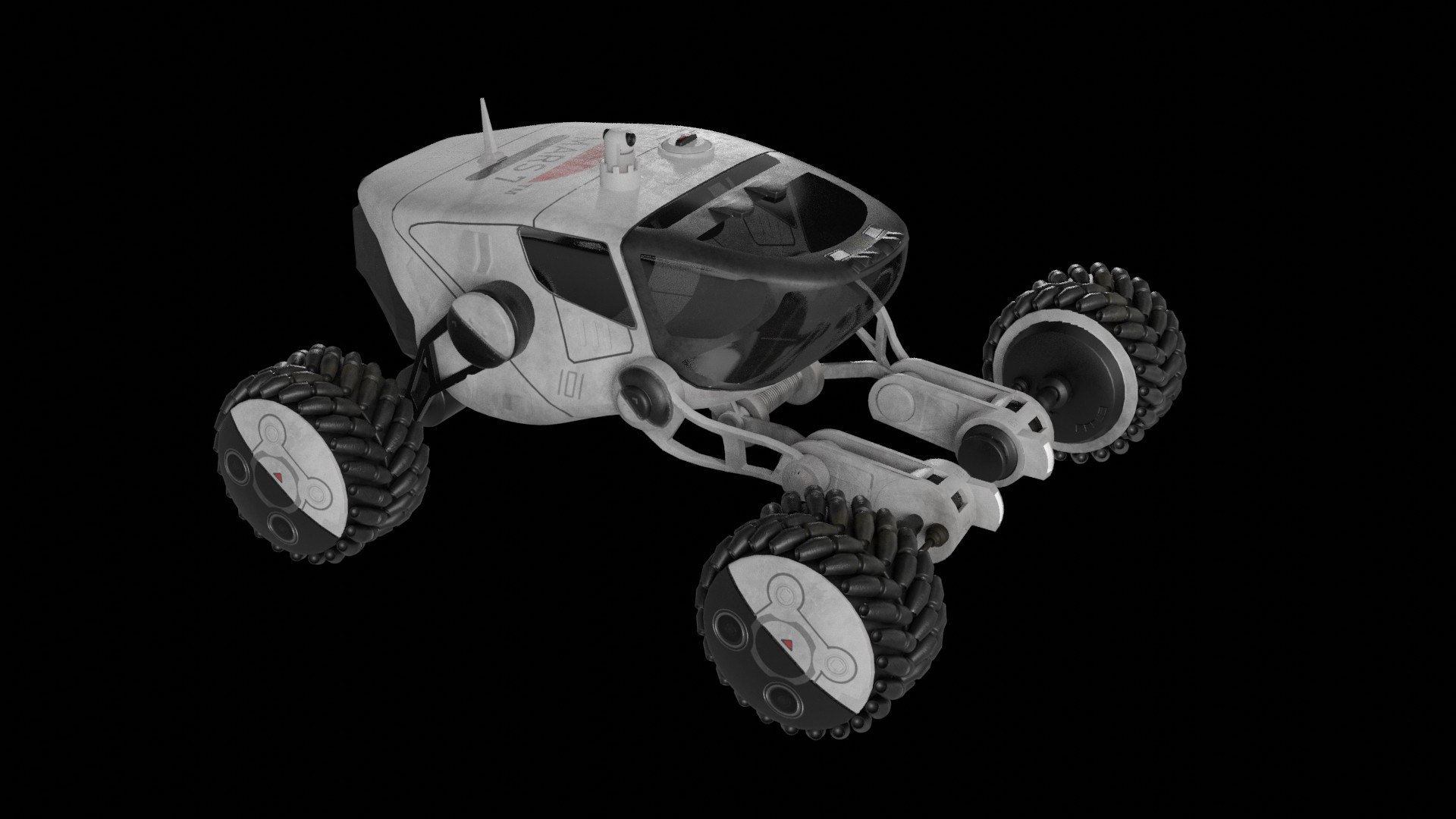 Mars ROver Car 3D Model - TurboSquid 1764883