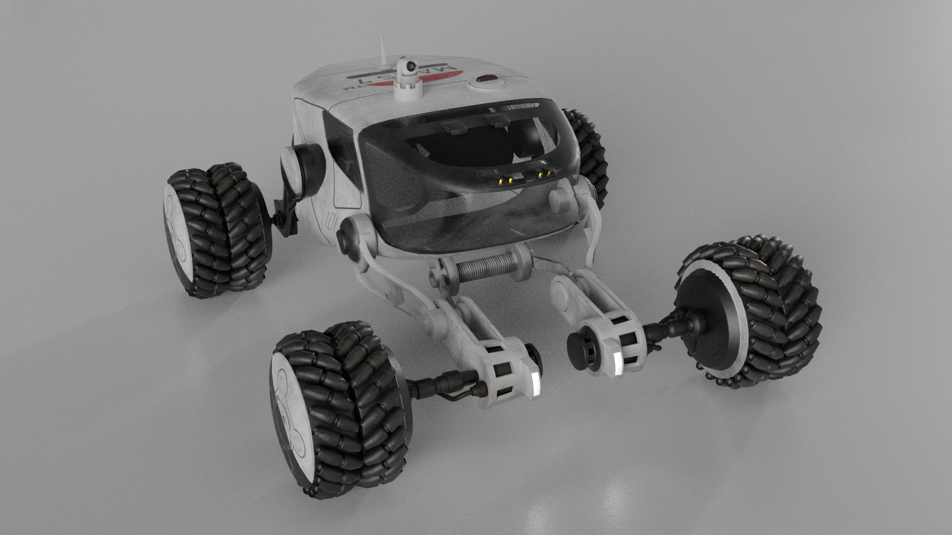 Mars ROver Car 3D Model - TurboSquid 1764883