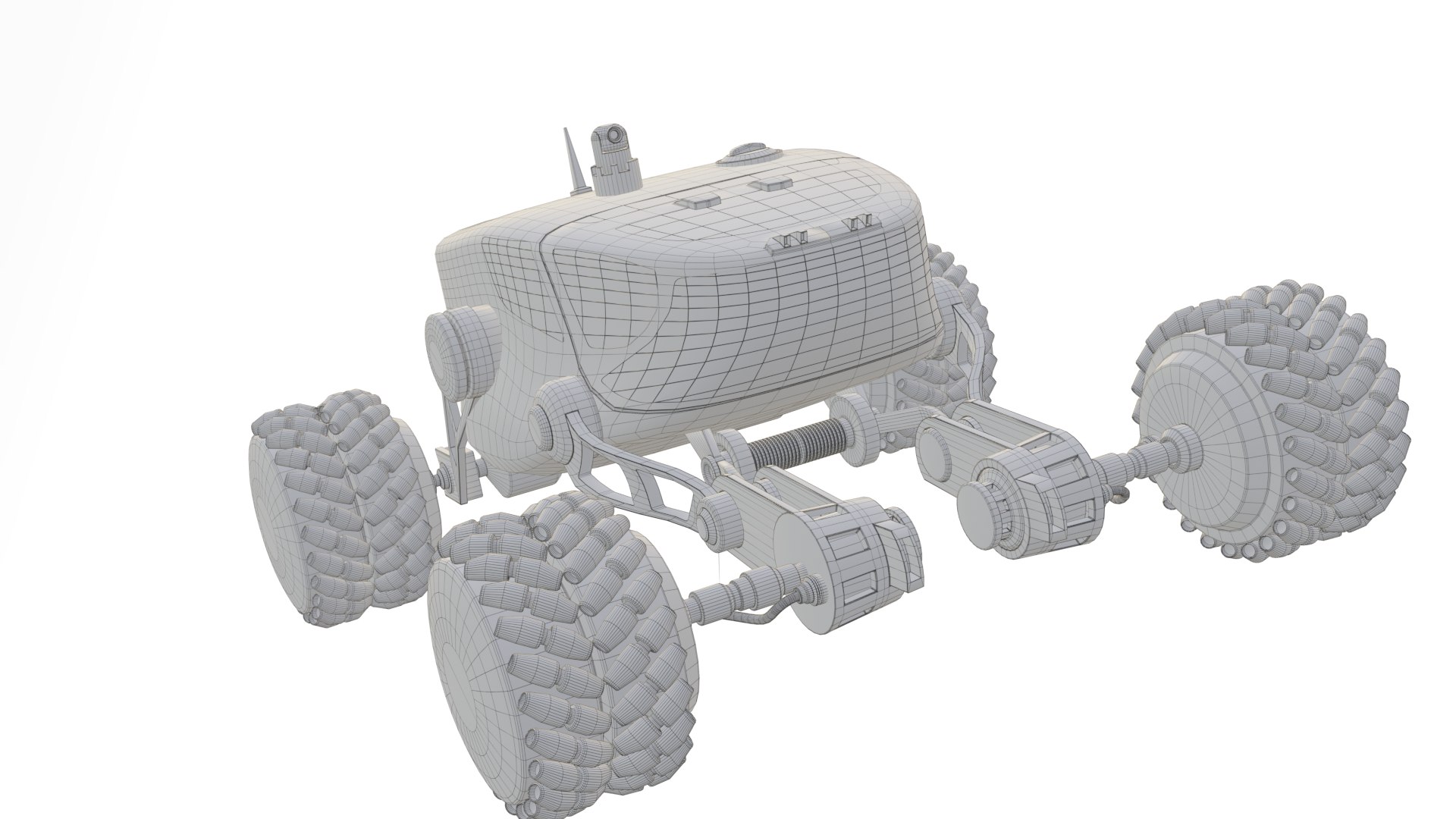 Mars ROver Car 3D Model - TurboSquid 1764883