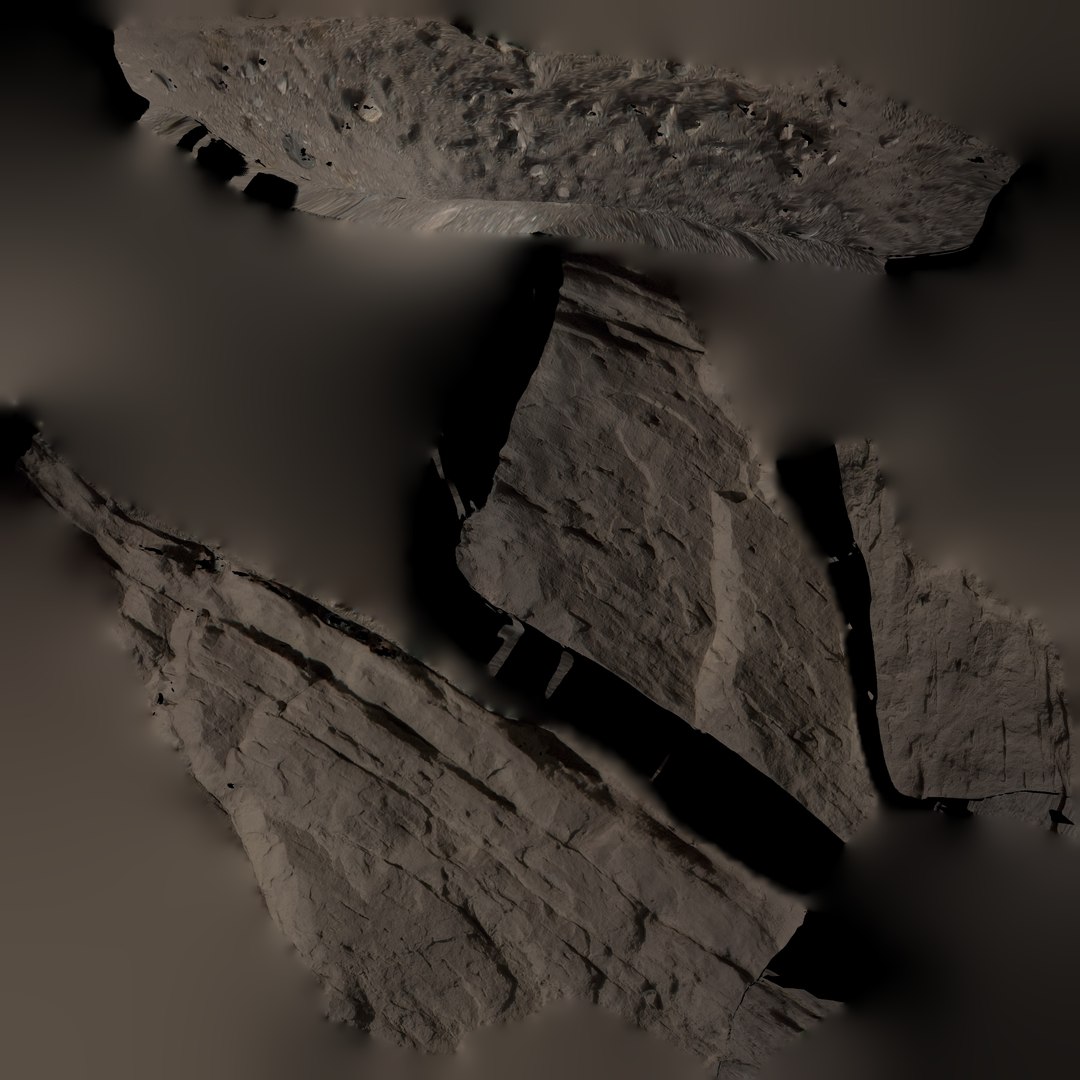 3D Rock-face - TurboSquid 1336747