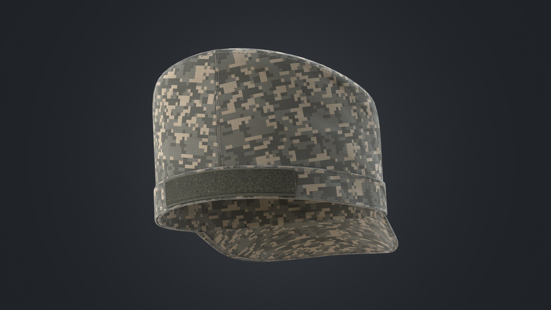 Patrol Cap 3d Model