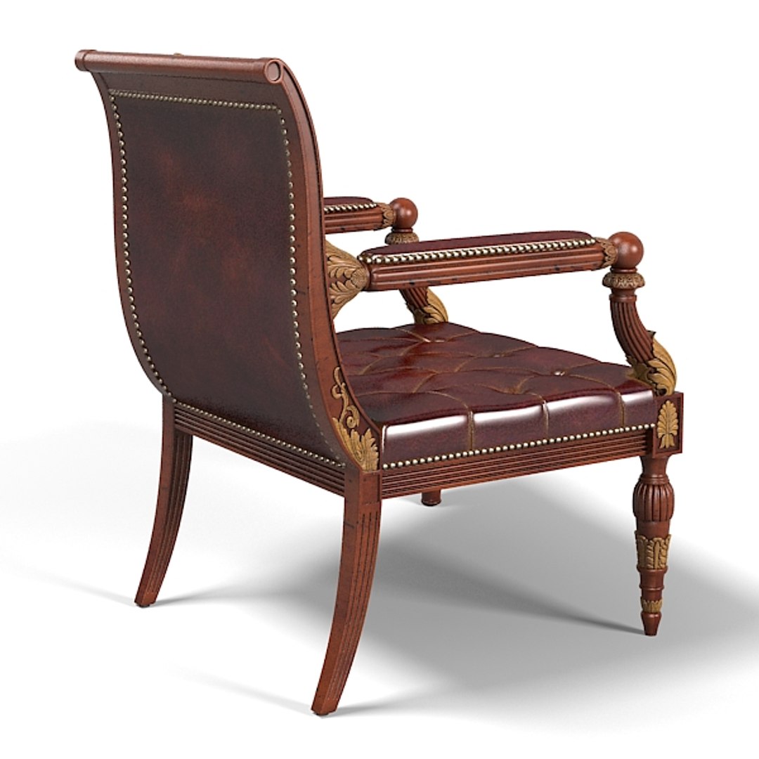 Regency Library Chair X