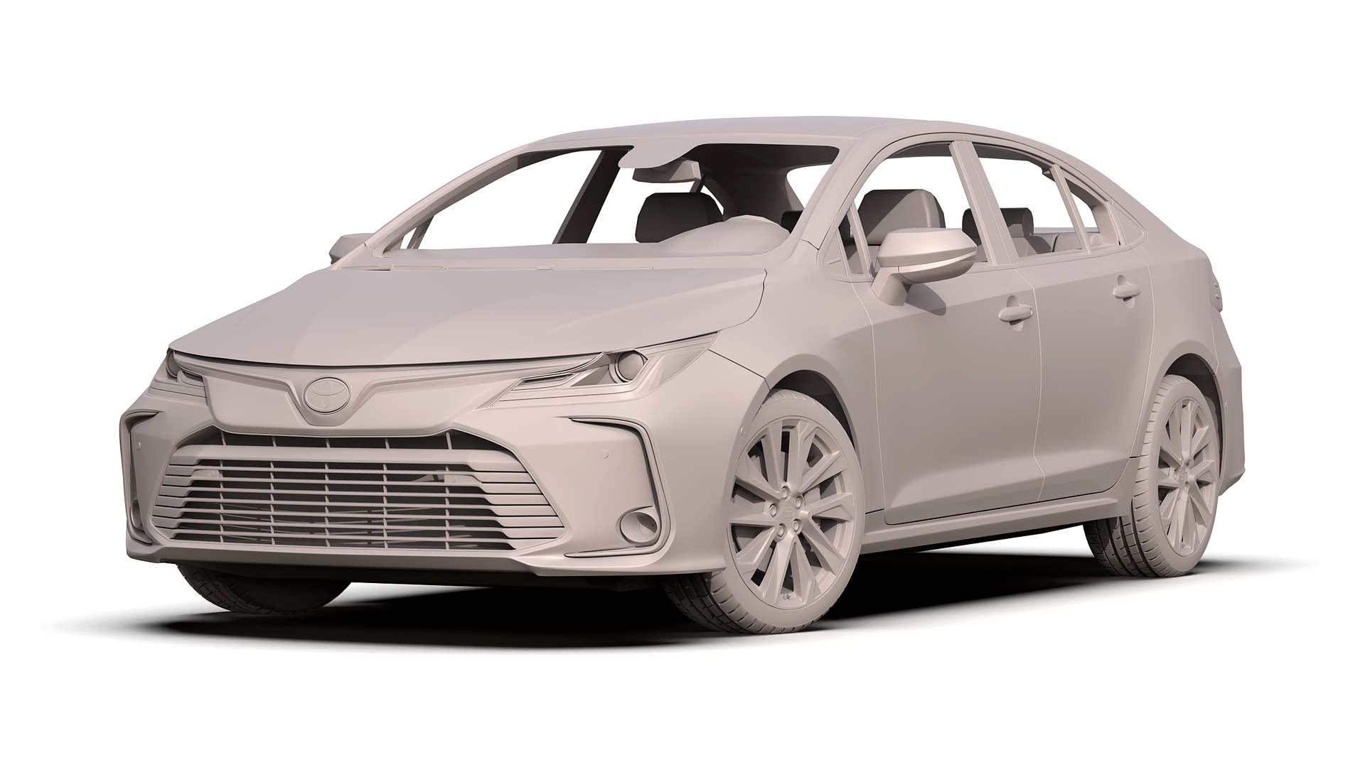 Toyota Car Model - TurboSquid 1469771