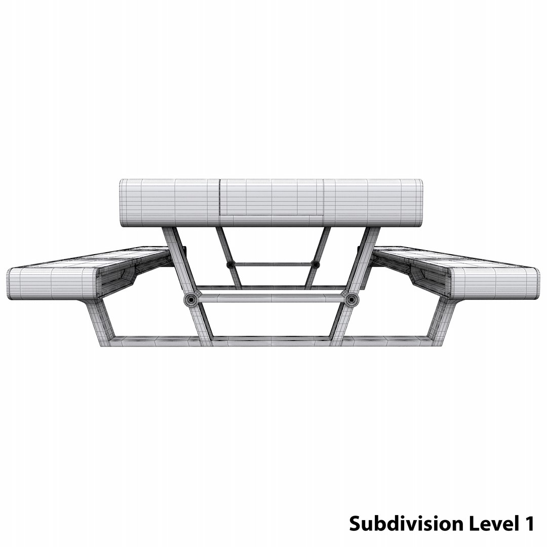 3D Futuristic Table - TurboSquid 1191206