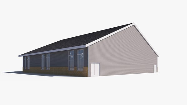 3D model Community center - TurboSquid 1816905