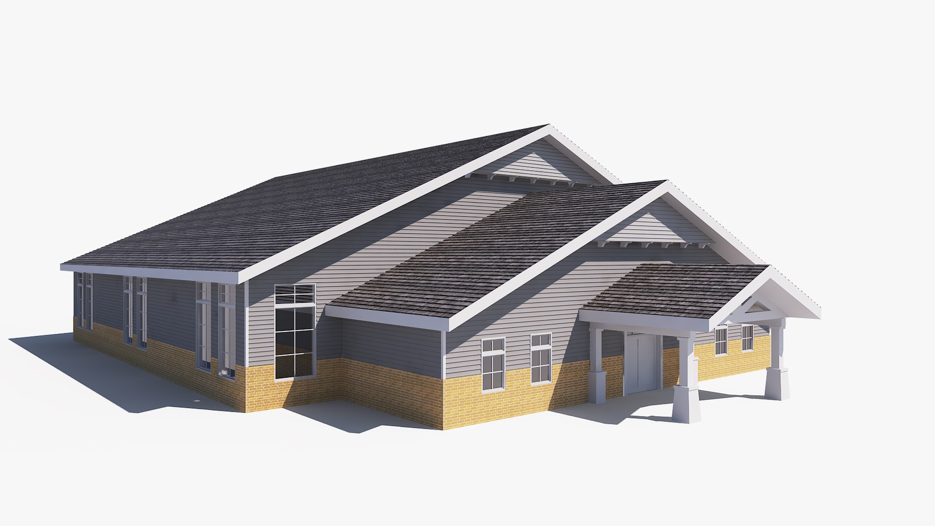 3D Model Community Center - TurboSquid 1816905