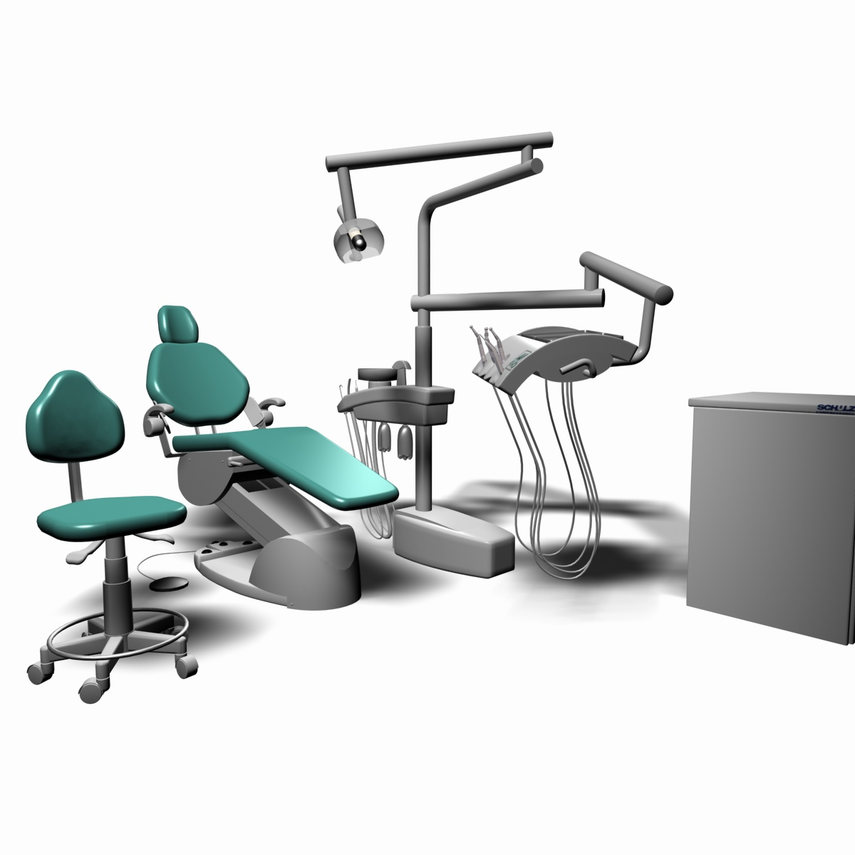 kavo amadeus 1071 dentist chair 3d model
