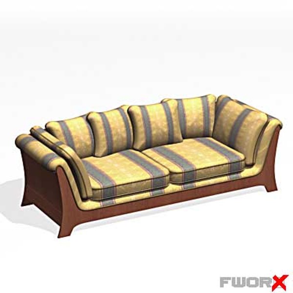 3d sofa
