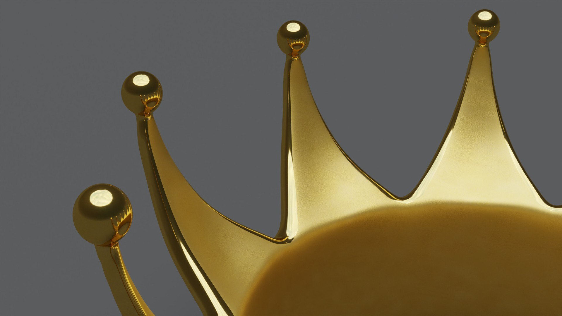3D Gold Crown Model - TurboSquid 1976549