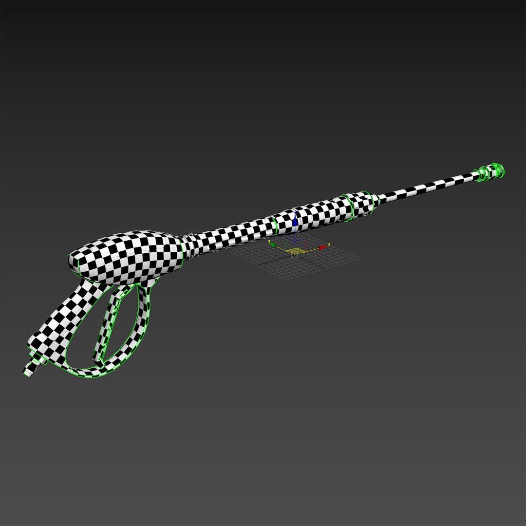 3D Pressure Washer Gun - TurboSquid 2348405