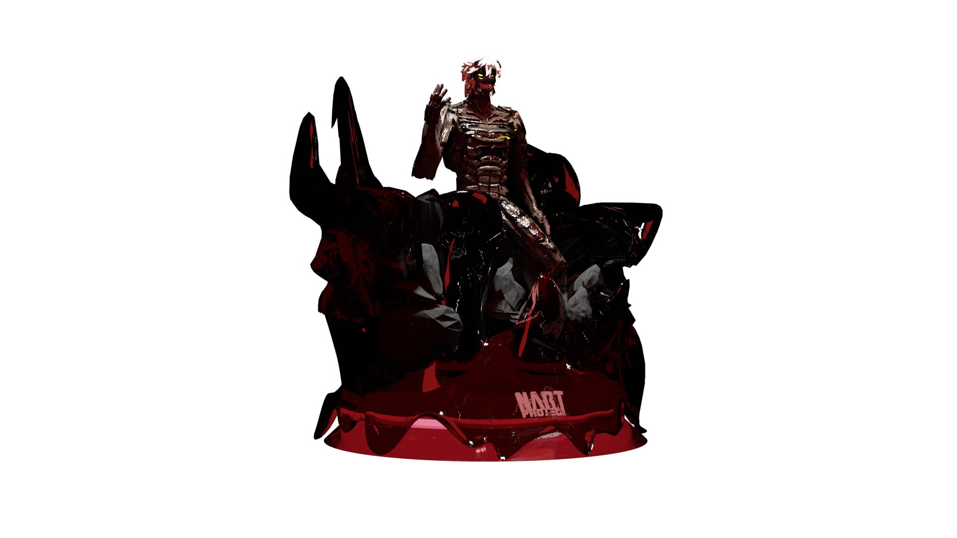 3D Armored Titan Reiner Attack On Titan - TurboSquid 1844340