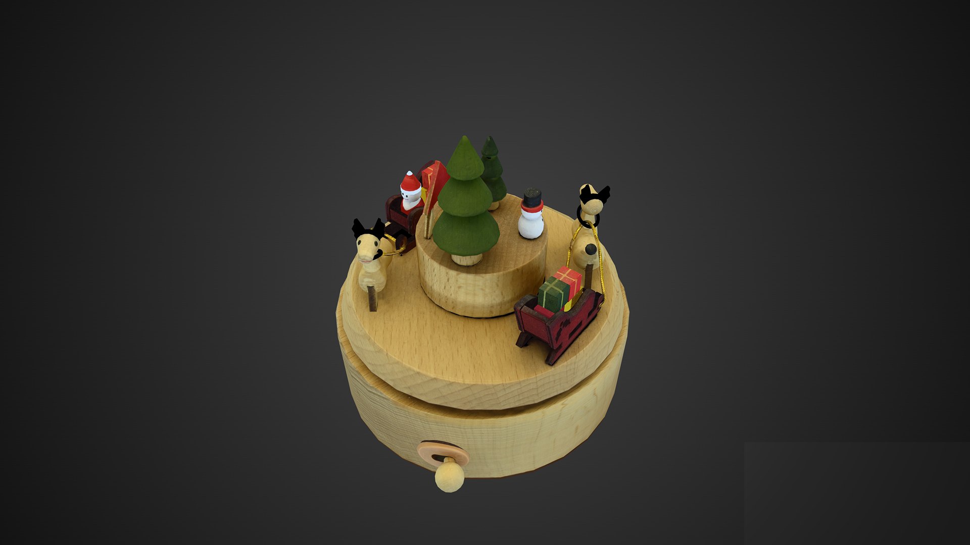 Game Ready Christmas Music Box 3D Model - TurboSquid 2048367