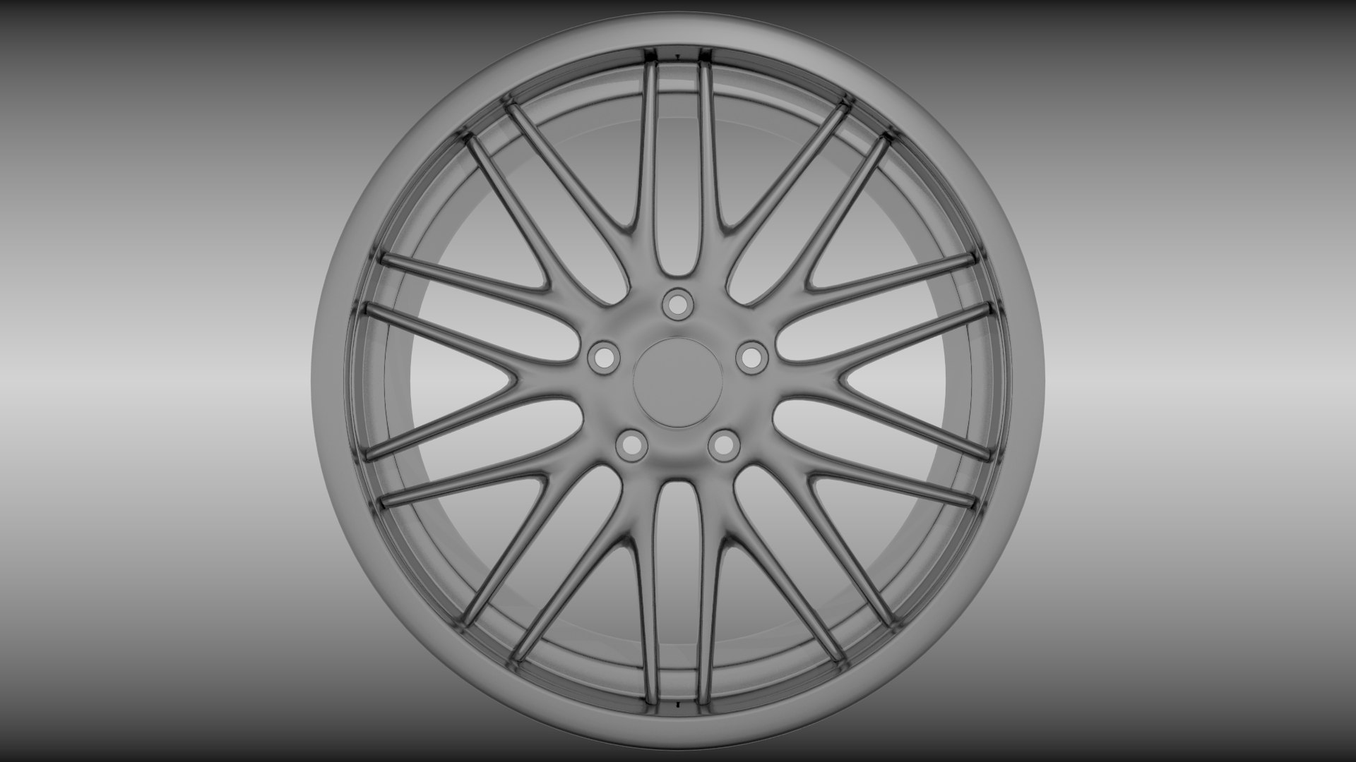 generic wheel 3d obj