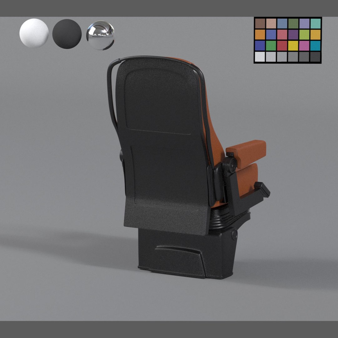 Armchair D-box 3D Model - TurboSquid 1307551