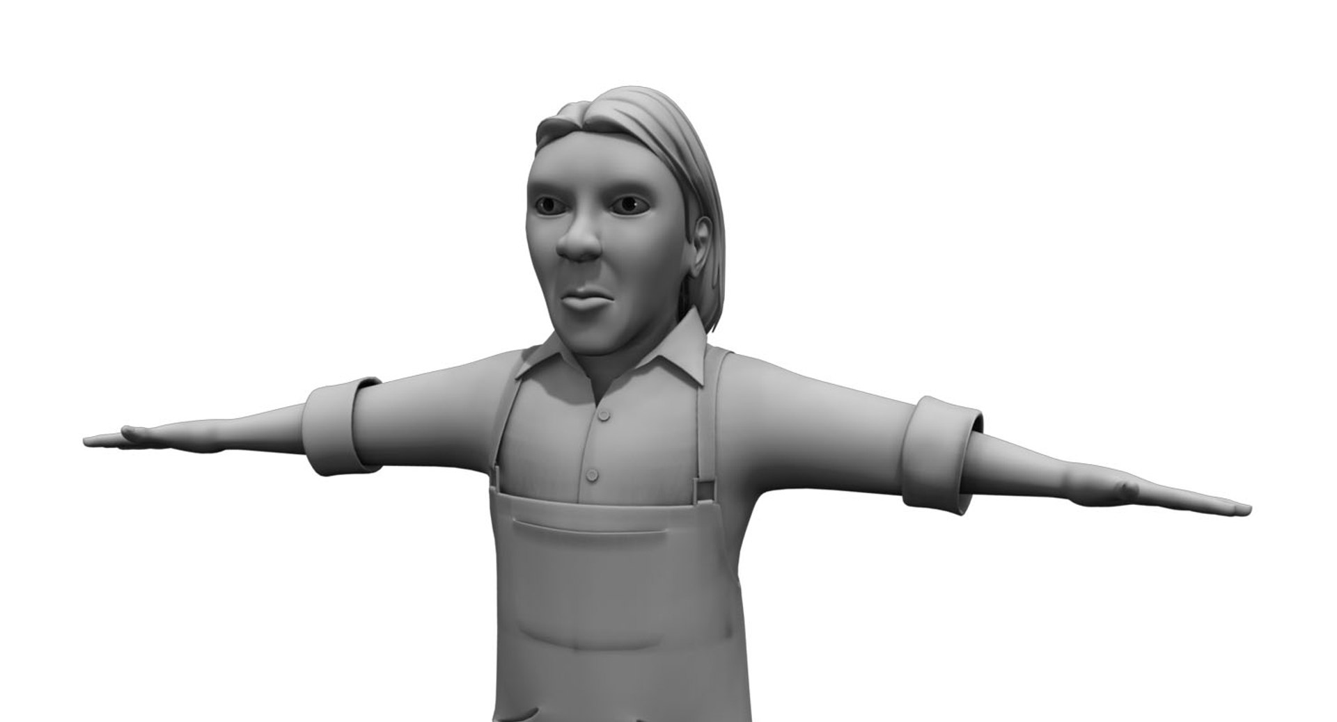 Dwarf Man 3D Model - TurboSquid 1534711