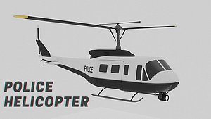 Police Helicopter 3D Models for Download | TurboSquid