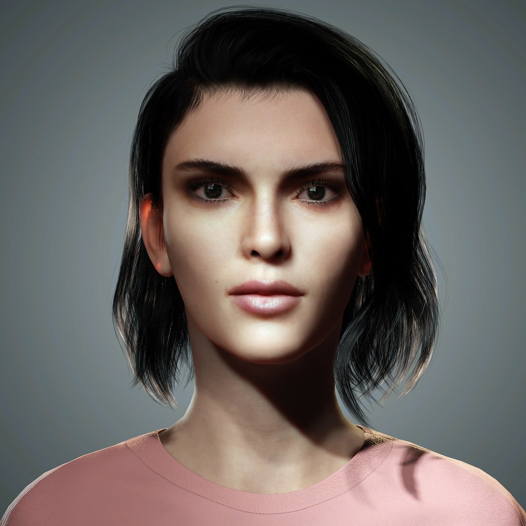 Kendall Jenner 3D Model 3D Model - TurboSquid 2296680