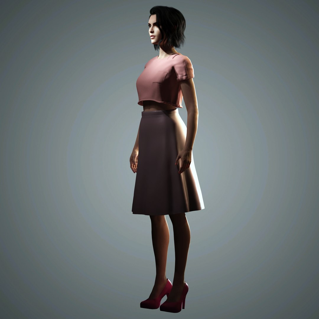Kendall Jenner 3D Model 3D Model - TurboSquid 2296680