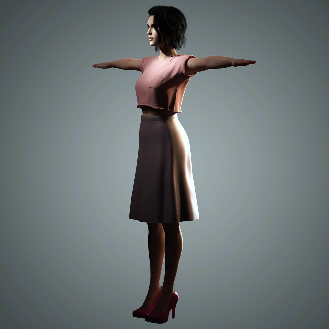 Kendall Jenner 3D Model 3D Model - TurboSquid 2296680