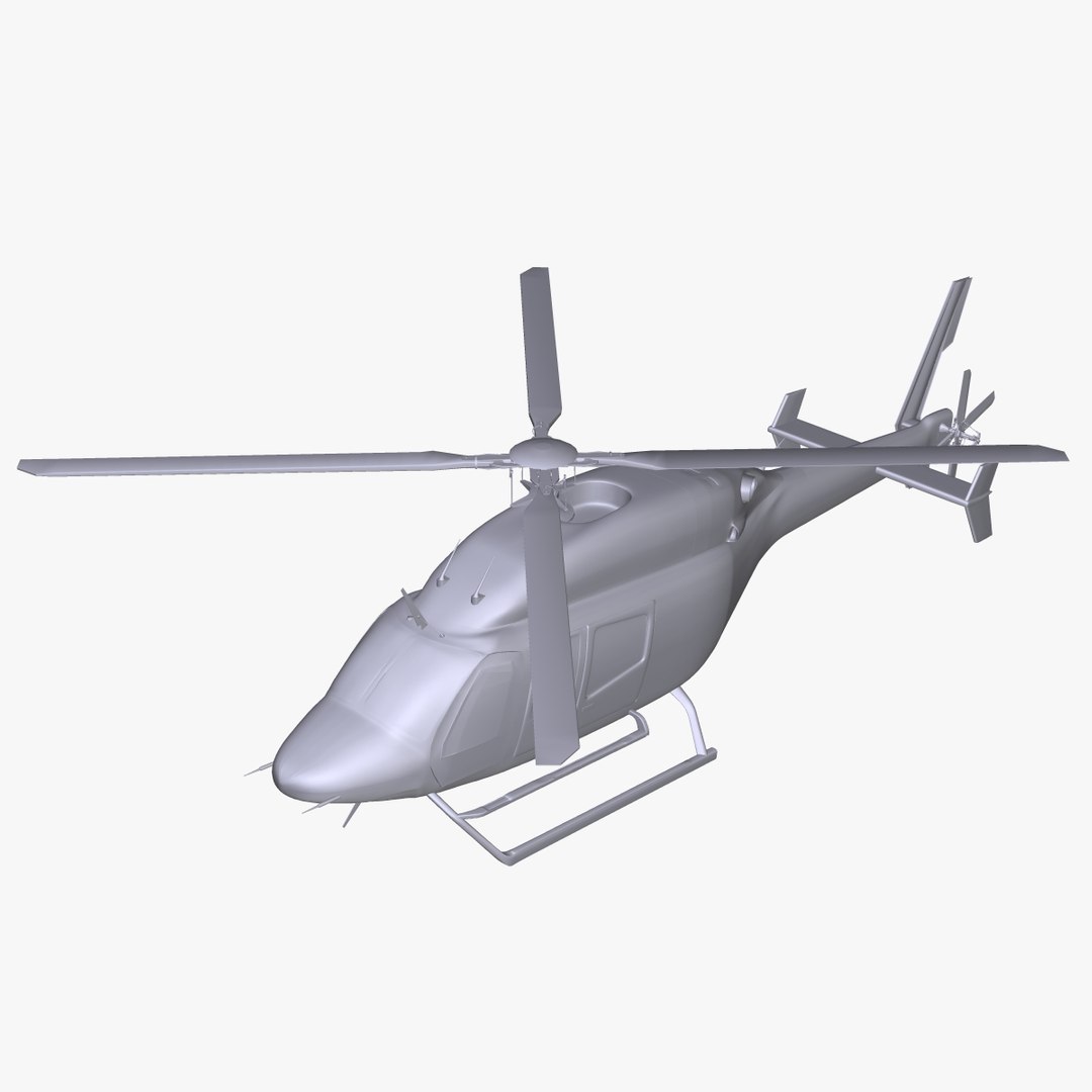 3d Bell 429 Helicopter