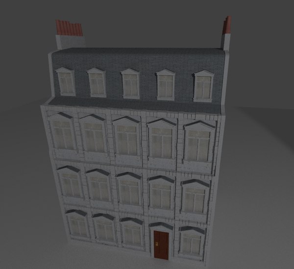 Low Poly Victorian House 3D Models for Download | TurboSquid