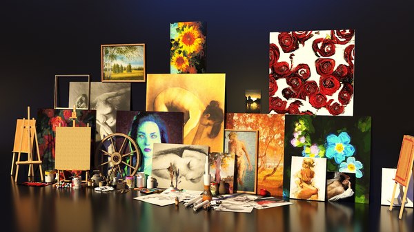 Painting 3D Models for Download | TurboSquid