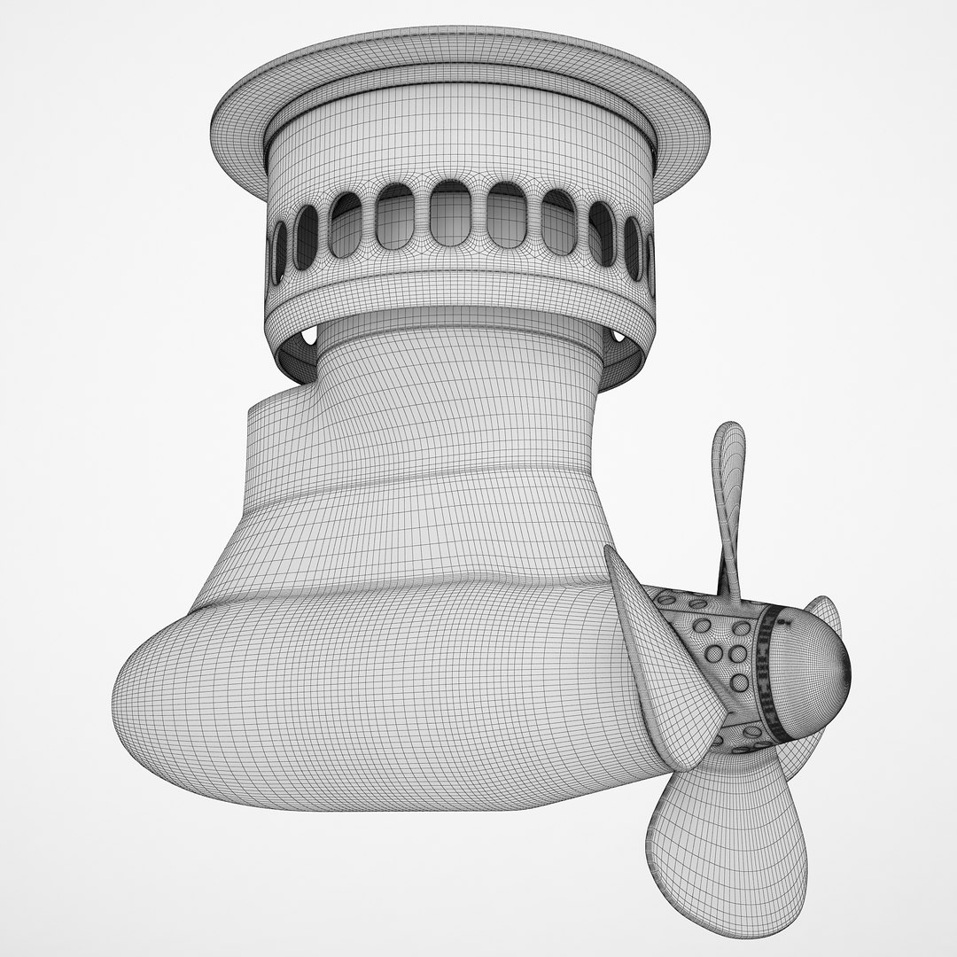 Abb Azipod Vi 3D Model - TurboSquid 1567735