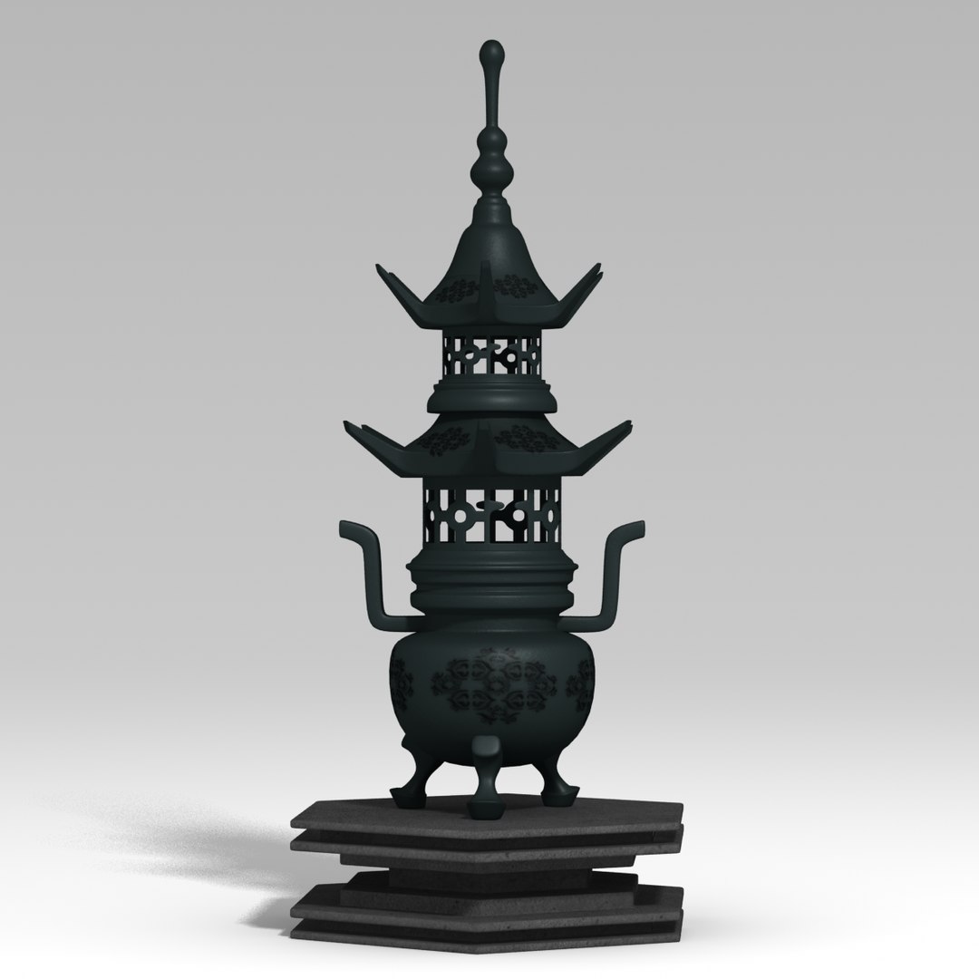 3d censer model
