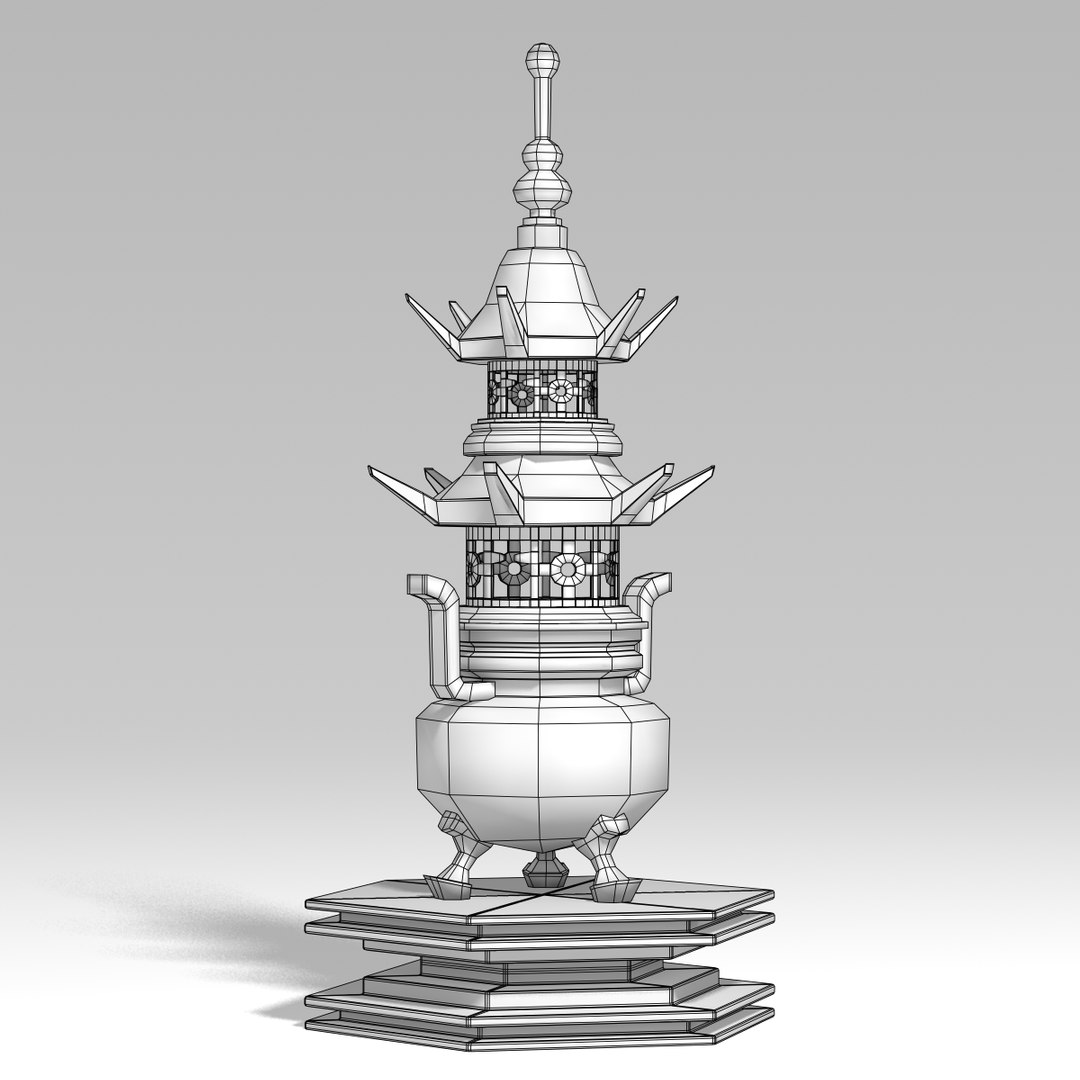 3d censer model