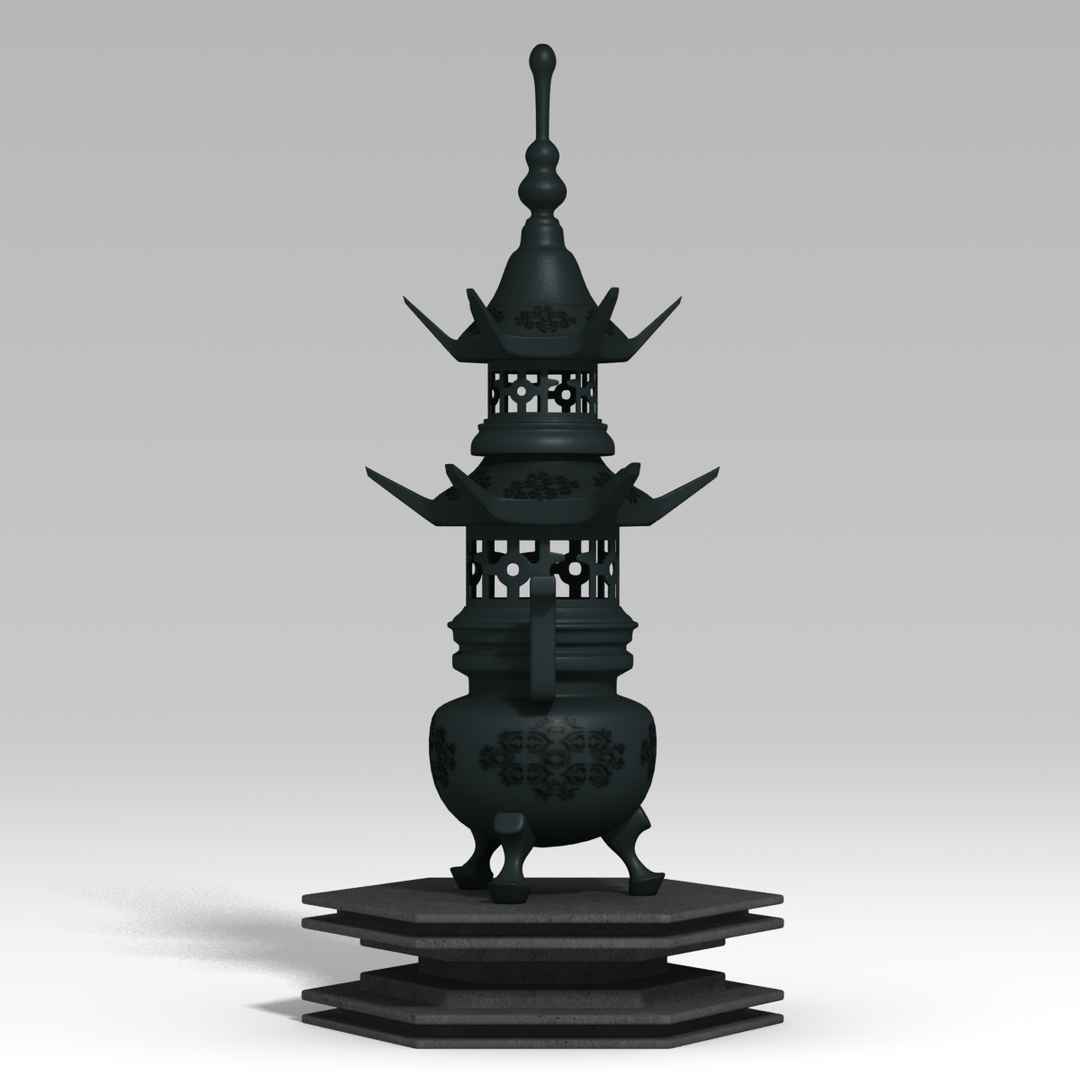 3d censer model