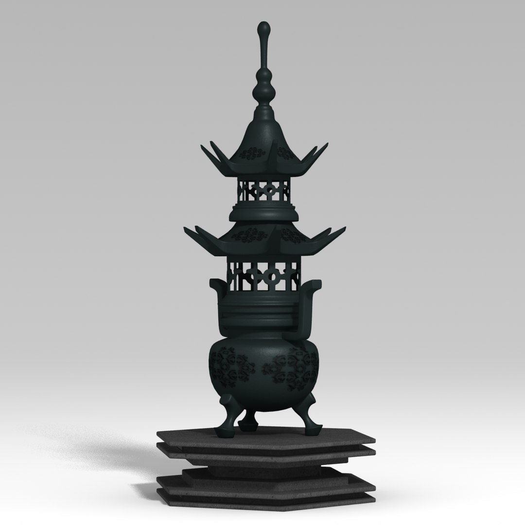3d censer model