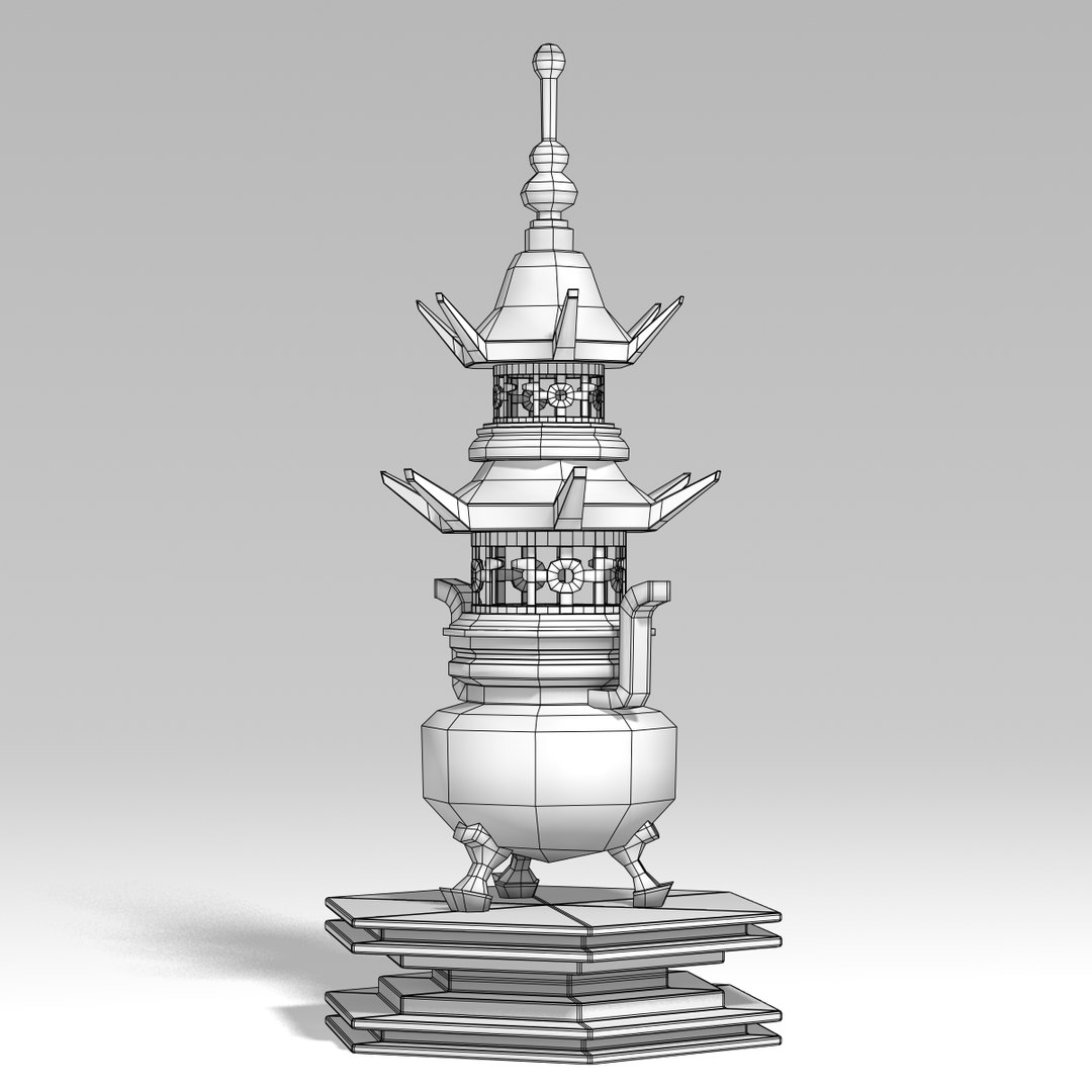 3d censer model