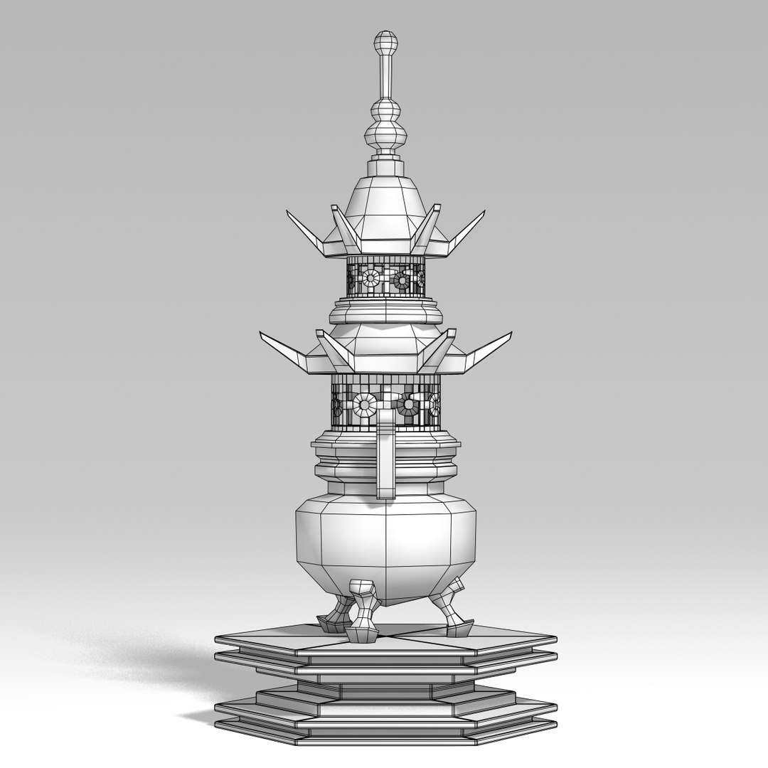 3d censer model