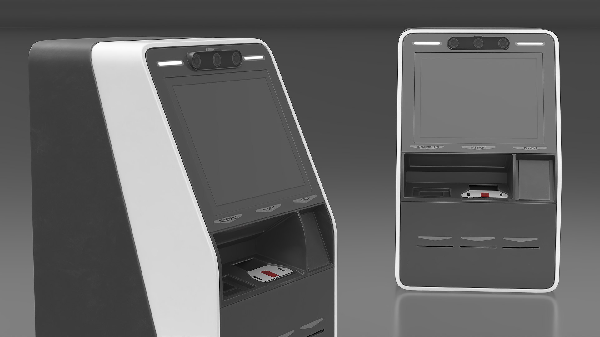 Airport Check In ID And Biometrics 3D - TurboSquid 2383042