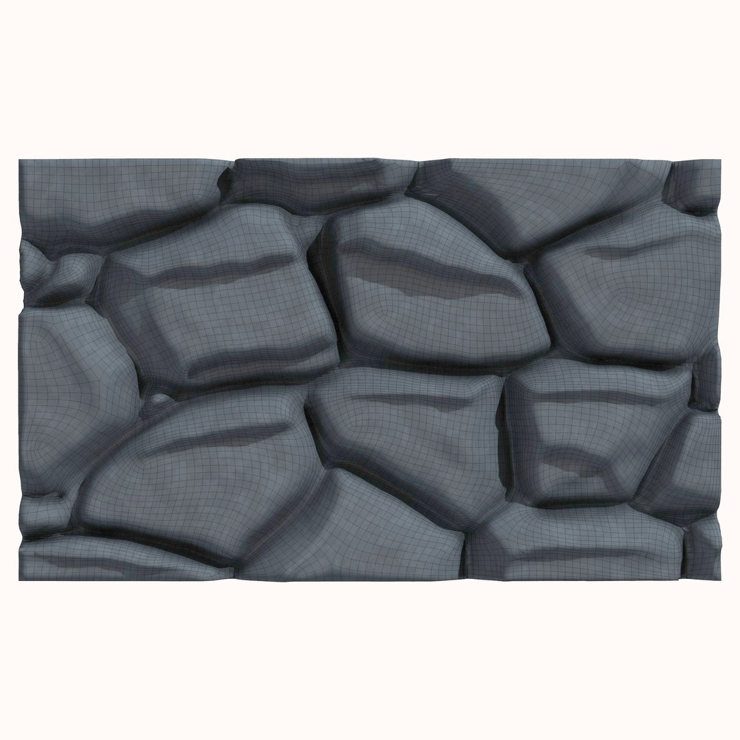 3D Model Stone Wall 170 - TurboSquid 2385161