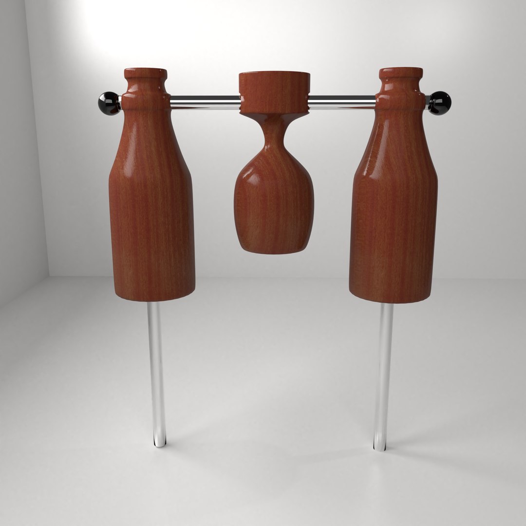 3D woodball gate model - TurboSquid 1499513